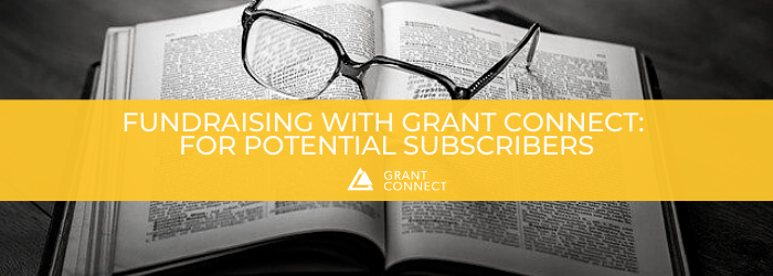 Fundraising with Grant Connect: For potential subscribers | Imagine Canada